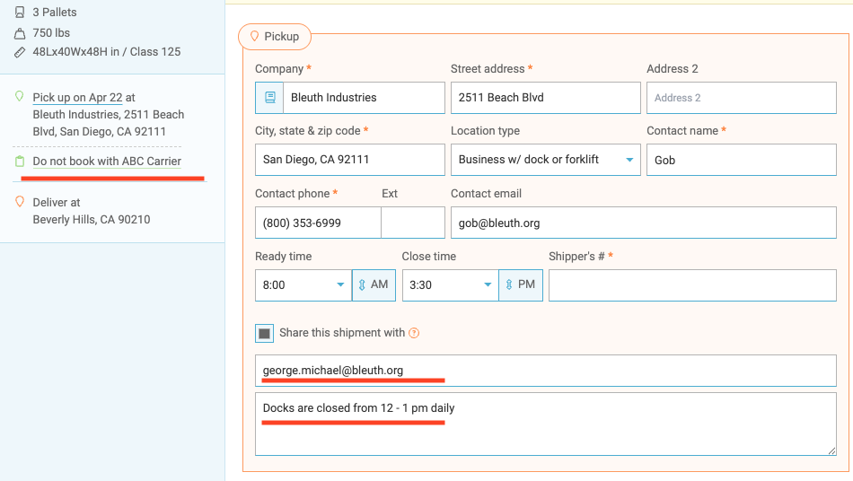 Utilizing the Address book